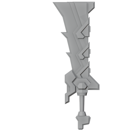 STL file League Of Legends Prestige Mecha Kingdoms Garen Sword Skin For ...