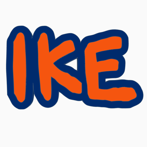 STL file IKE (SOTOMG inspired) Logo Display by MANIACMANCAVE3D 👾 ・3D ...