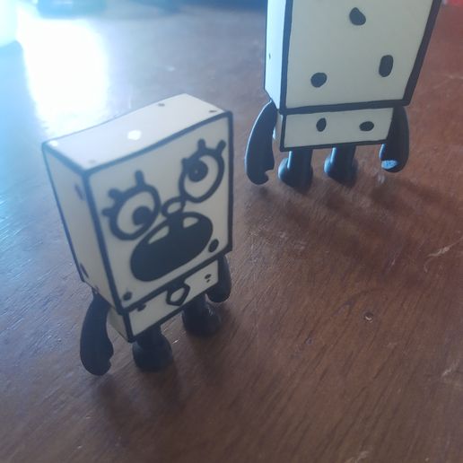 👽 Trazo Bob esponja・Archivo STL Gratis para Impresión 3D・Cults