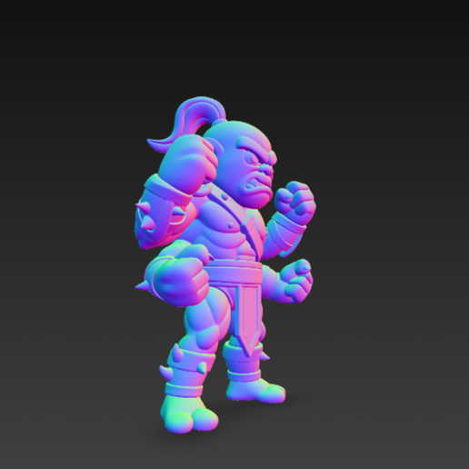 🕹 Goro Chibi Figure STL - Mortal Kombat 3D Printable for FDM・ STL File ...