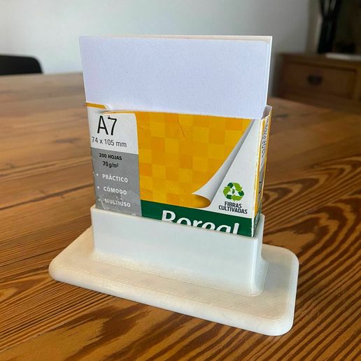 STL file A7 block sheet stand office organizer 🏢 ・Model to download and ...