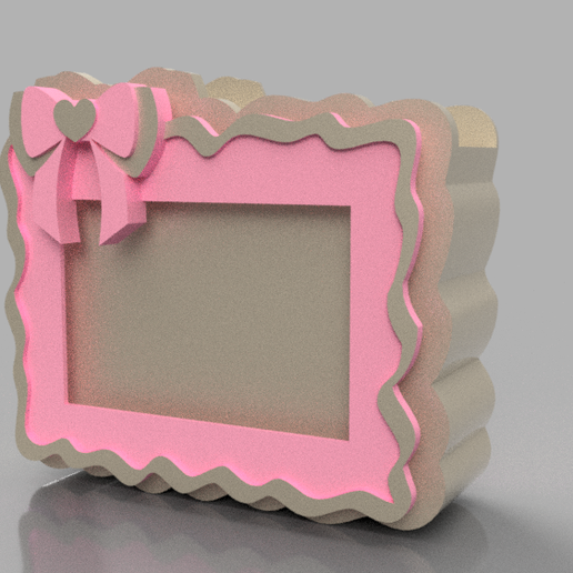 🍽️ Marco con ribbons・ 3MF File for 3D printing・Cults