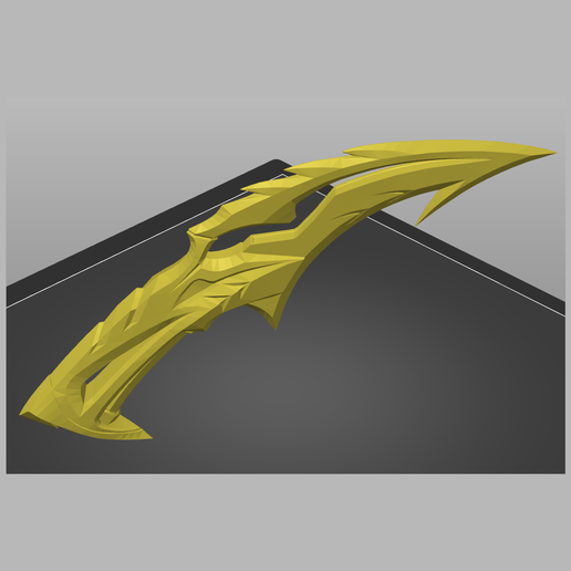 Archivo STL Valorant Byteshift Knife 🔪 ・Plan imprimible en 3D para ...