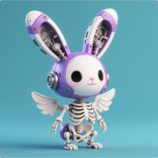 🐇 rabbit・ STL File for 3D printing・Cults