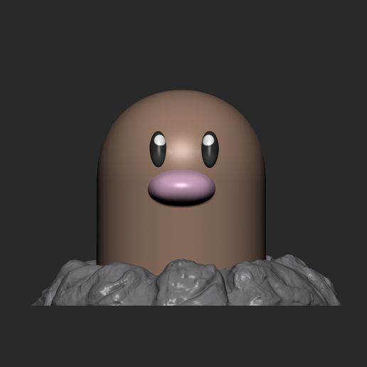 🐉 Pokemon - Diglett and Dugtrio All Forms・ STL File for ・Cults