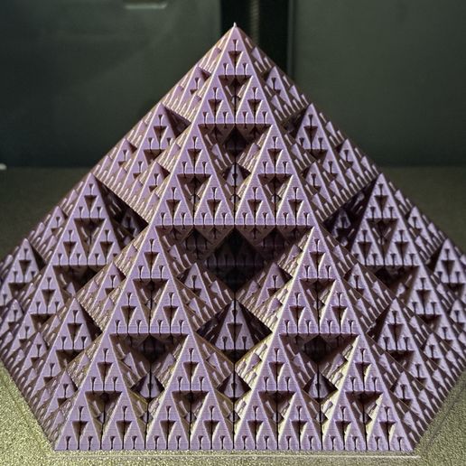 hexagonal pyramid 3d print