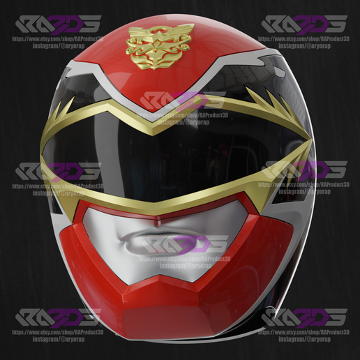 3D file Sentai Goseiger or PWR Megaforce 🎭 ・3D print model to download ...