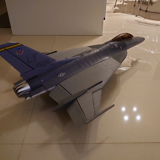 ⚽ Freewing 64mm F-16 mod F-16XL・ 3D File for 3D printing・Cults