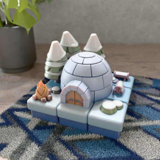 3d printable igloo