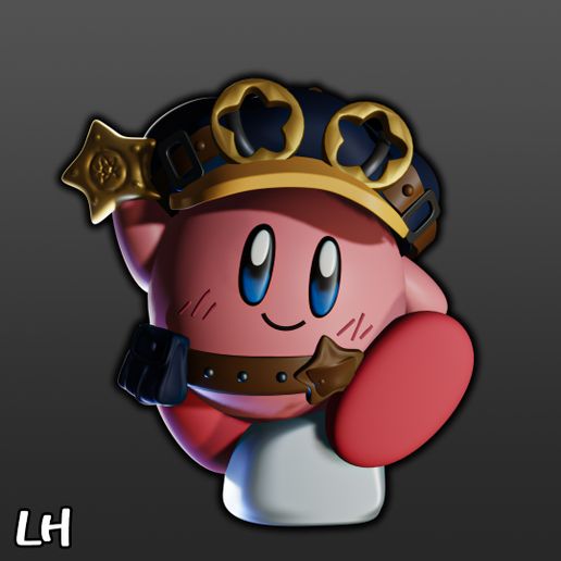 STL file kirby figure 🎮 ・3D printable design to download・Cults