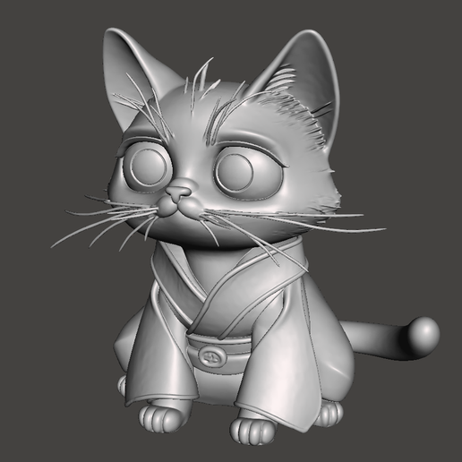 🆓 Free japonese cat stl - 3D Print・Free STL File for 3D printing・Cults