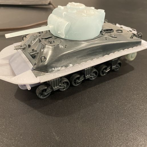🎲 1/35 Sherman DD Conversion Set・ STL File for 3D printing・Cults