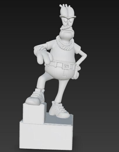 🦀 3D Printable Swag Crab – Street Style Character Figure・ STL File for ...