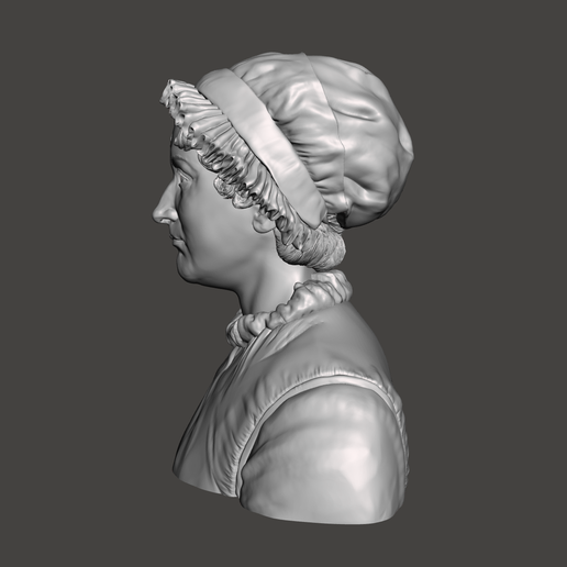 📁 3D Model of Jane Austen - High-Quality STL File for 3D Printing ...
