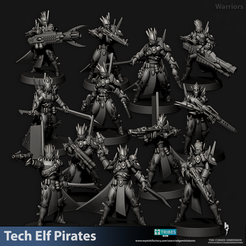 Download 5 3D models from Tech Elf Pirates listed by edgeminiatures ...