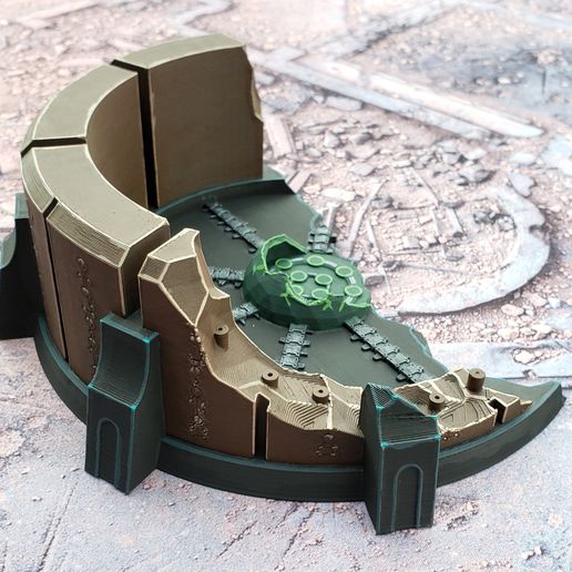 🪦 Necron Tournament Terrain - Tomb World - Complete Set・ STL File for ...