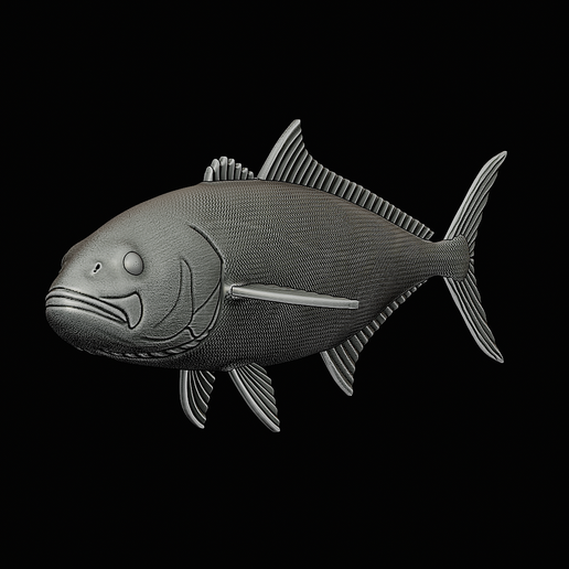 🐠 Gran serviola / Seriola dumerili modelo de pez para impresión 3D ...