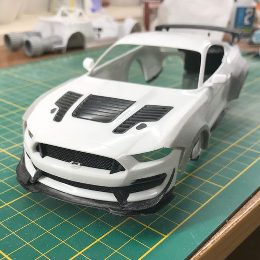 🚙 Ford Mustang body kit・ STL File for ・Cults