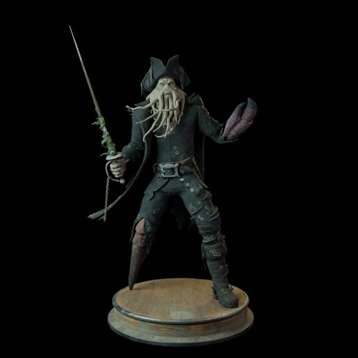 🏴‍☠️ Davy Jones・ 3D File for 3D printing・Cults