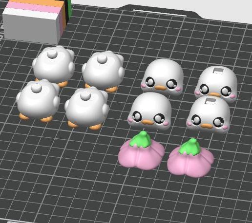 👌 Goose Pond Display and Goose Flexi Fidget・ 3D File for 3D printing・Cults