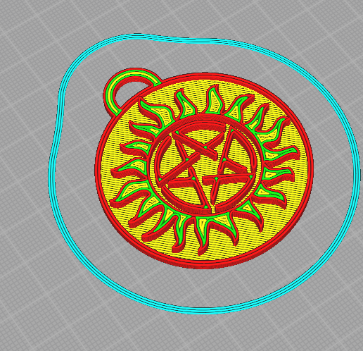 Archivo STL Supernatural Anti Possession Symbol Earring Jewelry 💍 ...