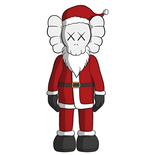 🎅 Kaws Santa Claus Merry Christmas・ STL File for ・Cults