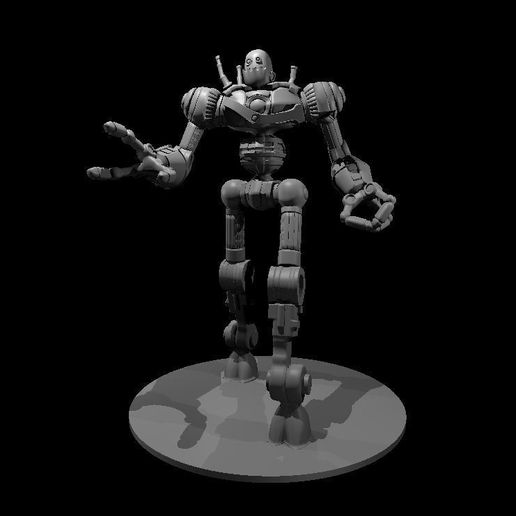🤖 Clockwork Titan・Free STL File for 3D printing・Cults
