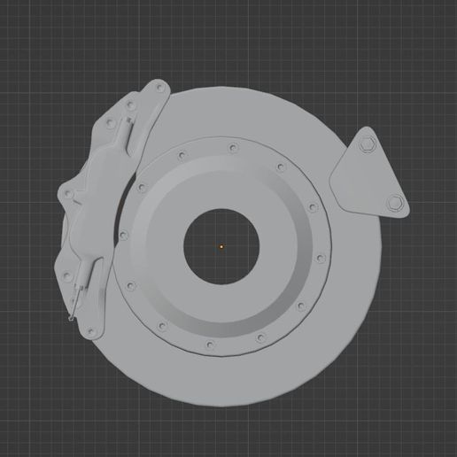 🚁 Brake Discs With 4pot and 6pot Calipers set・ STL File for 3D printing ...