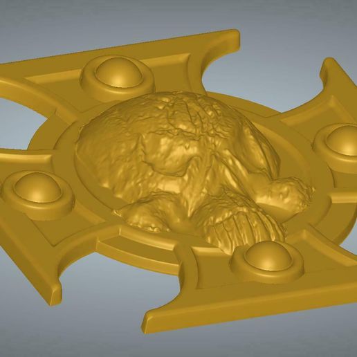 Crux Terminatus protective cross honors v03 3d-print and cnc・ STL File ...