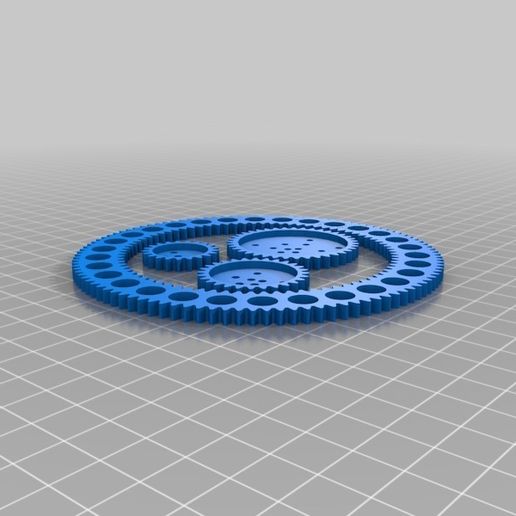 🦸 Basic Kit Spirograph・Free 3D File for ・Cults