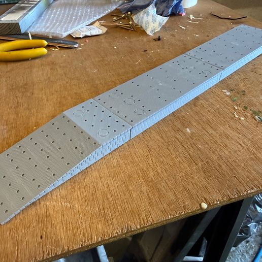 🛤️ Model Railway Island Platform Concrete Block Base multi Widths・ STL ...