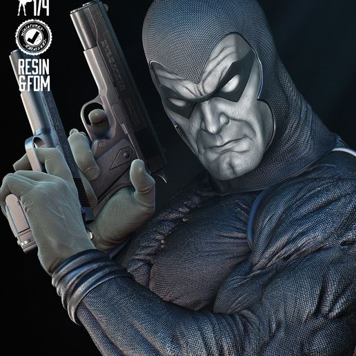 👤 B3DSERK PHANTOM BUST READY FOR PRINTING・ 3D File for 3D printing・Cults