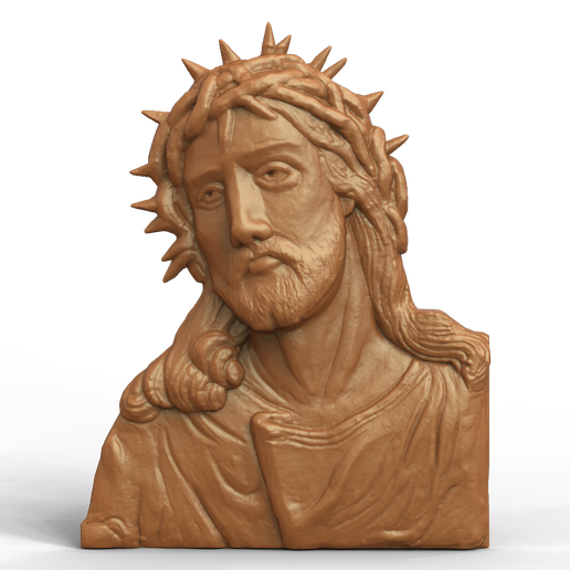 3D file 3D Model STL File for CNC Router Laser & 3D Printer 2557 Jesus ...