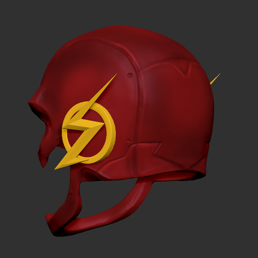 🪖 The Flash Helmet Cosplay Superhero - DC Comics Fandome・ 3D File for ...