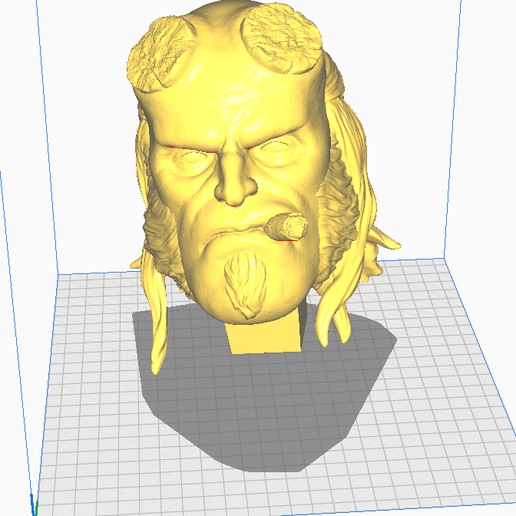 STL file hellboy 🦸 ・3D printer model to download・Cults