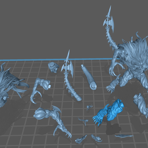 🦸 Galian Beast - Vincent Valentine - Final Fantasy VII・ 3D File for 3D ...