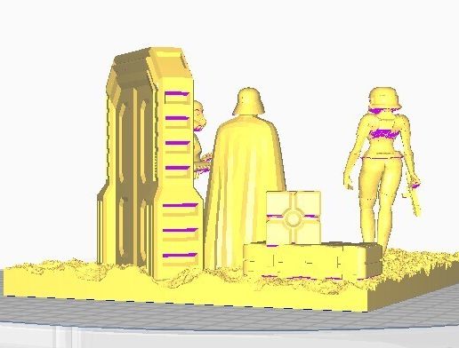 STL file star wars remix ⭐ ・3D print model to download・Cults