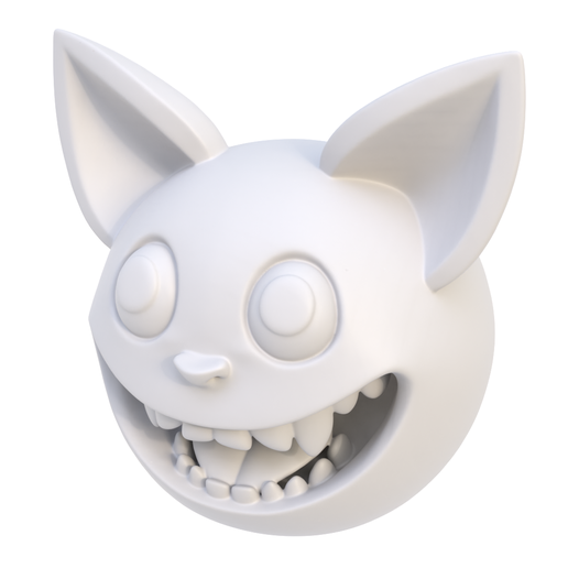 🍌 Head with ears・ 3D File for 3D printing・Cults