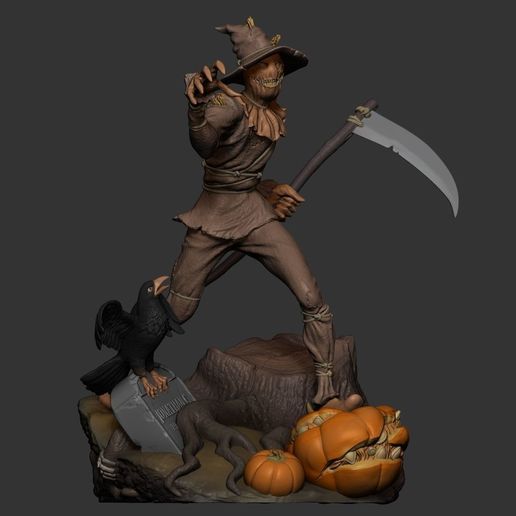 ♂️ Scarecrow・ OBJ File for ・Cults