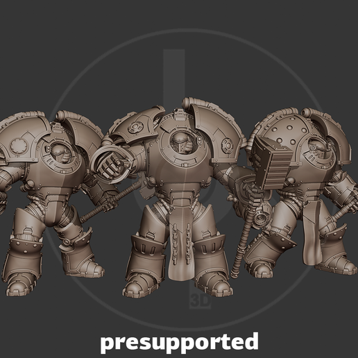 ♟ Exo-suit "Cronus" (pré-supposé)・Fichier 3D pour Impression 3D・Cults