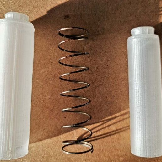🚽 Toilet Roll Holder - Spring Loaded Centre Replacement・Free STL File ...