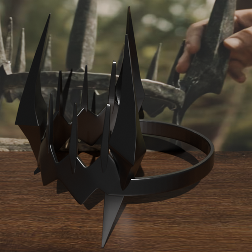 👑 Sauron Crown (Crown of Morgoth) - Corona Sauron (Crown of Morgoth ...
