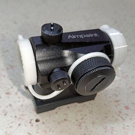STL file Aimpoint Micro T1 dust cover 🌬️ ・3D printer model to download ...