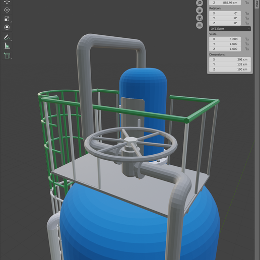 Free STL file Liquids storage tank, 1:43, 1-st upgrade kit 🪖 ・3D ...