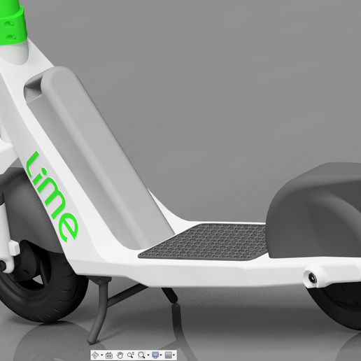 ⚡ lime electric scooter ver2.・ STL File for ・Cults
