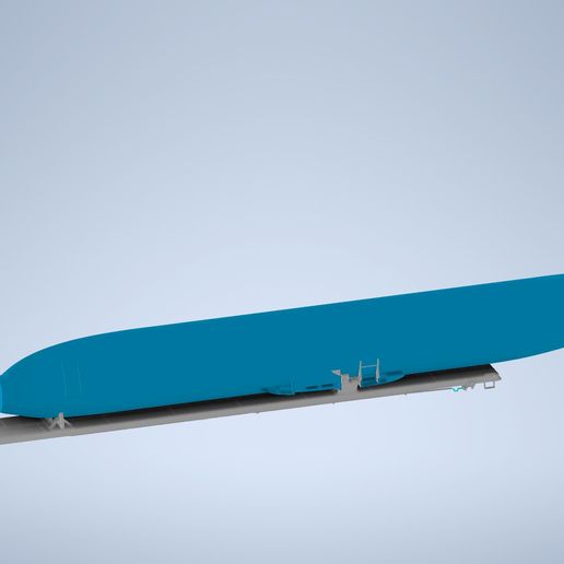 🛩️ HO Scale 89ft flatcar with Boeing 737・ STL File for 3D printing・Cults