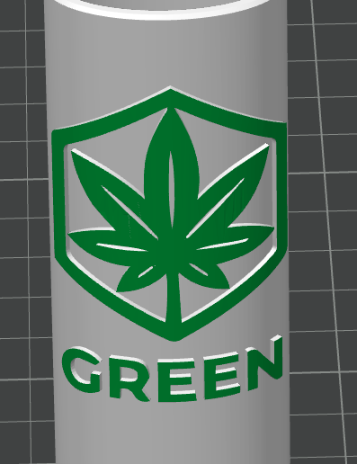 🚬 Green Bic Lighter Sleeve STL – Modern Eco‑Inspired 3D Print for Cigar ...