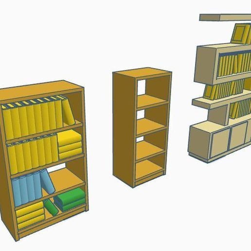 📚 BOOKS AND LIBRARIES・Free 3D File for 3D printing・Cults