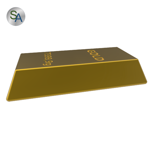 Free STL file Gold bar 🖨️ (3MF)・3D printer model to download・Cults