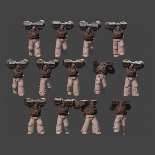 🎲 UPSCALED Aquillera assault kit・ 3D File for 3D printing・Cults